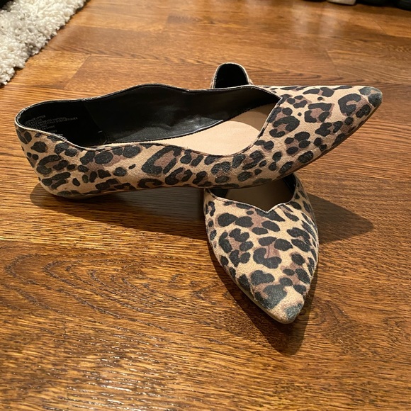 bp | Shoes | Bp Cheetah Flats | Poshmark